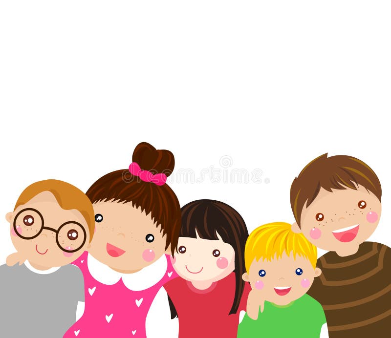 Groupe D'enfants Ayant L'amusement Illustration de Vecteur ... Groupe D'enfants Ayant L'amusement Illustration de Vecteur ...