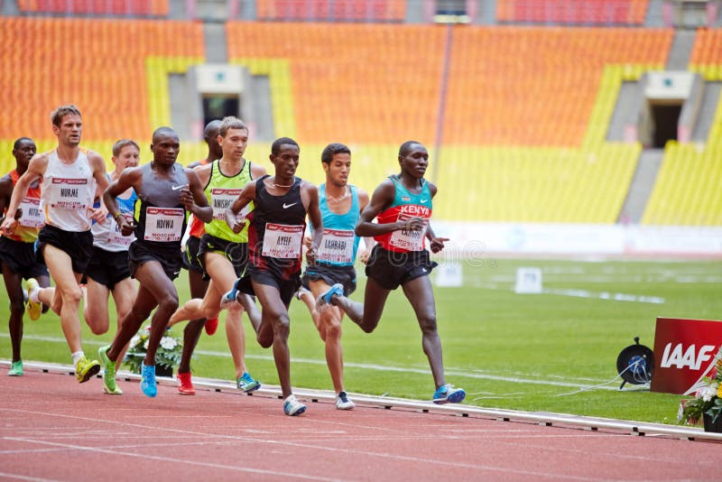 Haile Gebrselassie Standard Chartered Marathon Image éditorial - Image ...