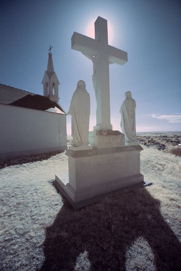 Groupe de Crucification image stock. Image du intense - 57351829