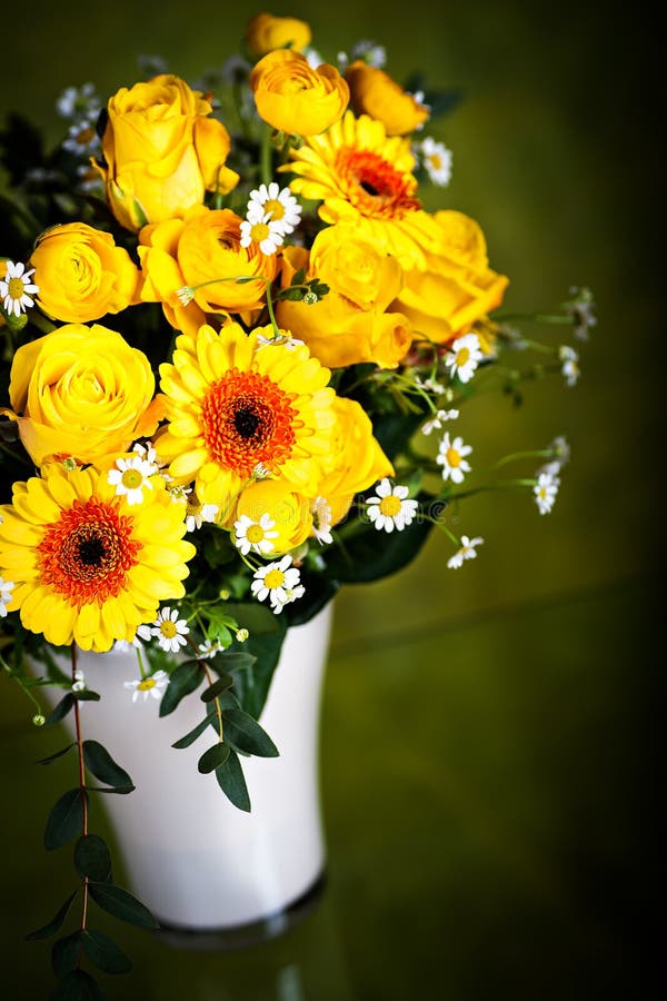 Groupe de fleurs de source photo stock. Image du cadeau - 22817846