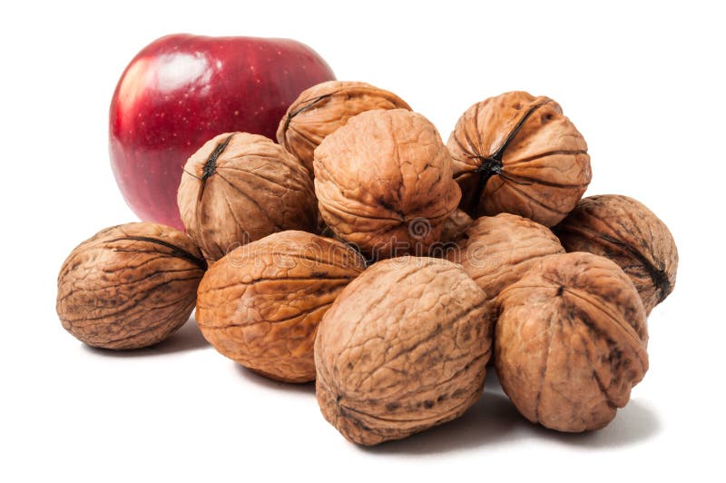 Trois Pommes Rouges Brillantes D'automne Image stock - Image du ...