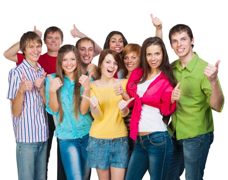 Jeune Groupe De Personnes Heureux Image stock - Image du diversité ... Jeune Groupe De Personnes Heureux Image stock - Image du diversité ...