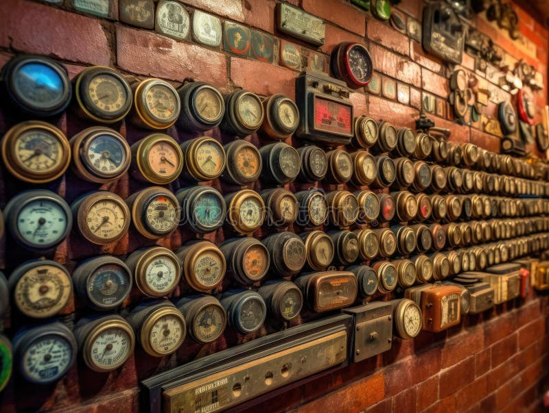 Grouped Clocks Show Multiple City Times Stock Illustration ...