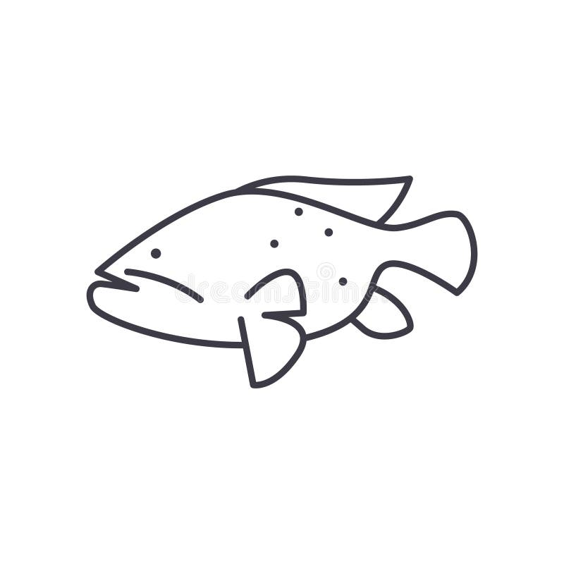 Grouper Stock Illustrations – 571 Grouper Stock Illustrations, Vectors ...
