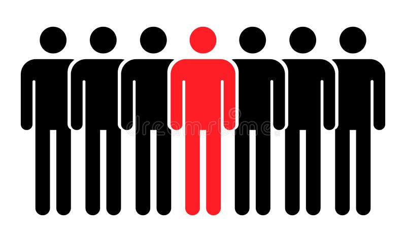 Grouping People Flat Icon Isolated on White Background. Teamwork Symbol ...