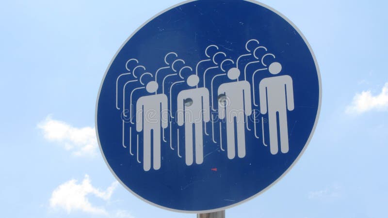 Groups of People in Open Space Stock Image - Image of identity, mass ...