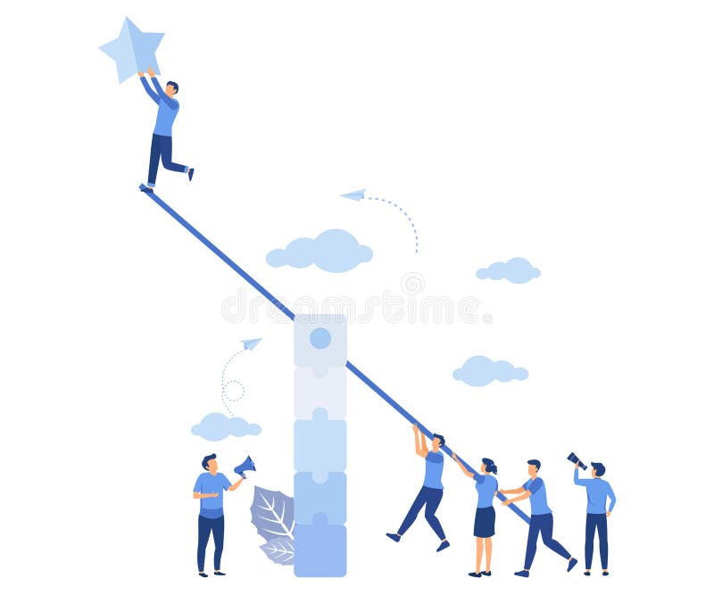 Groups of People on a Swing and a Steady Pyramid of Puzzles, Teamwork ...