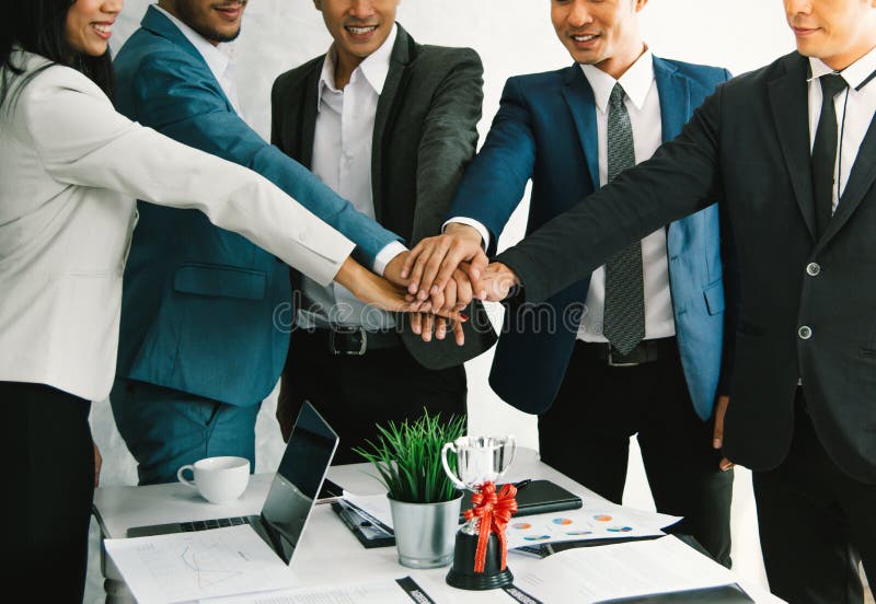 Groups Team New Business Launch Aspiration To the Future Stock Image ...