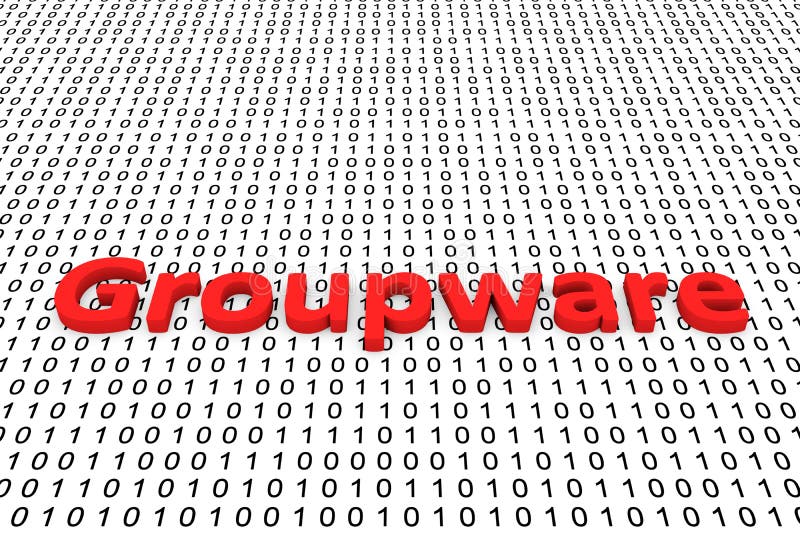 Groupware stock illustration. Illustration of binary - 85670006