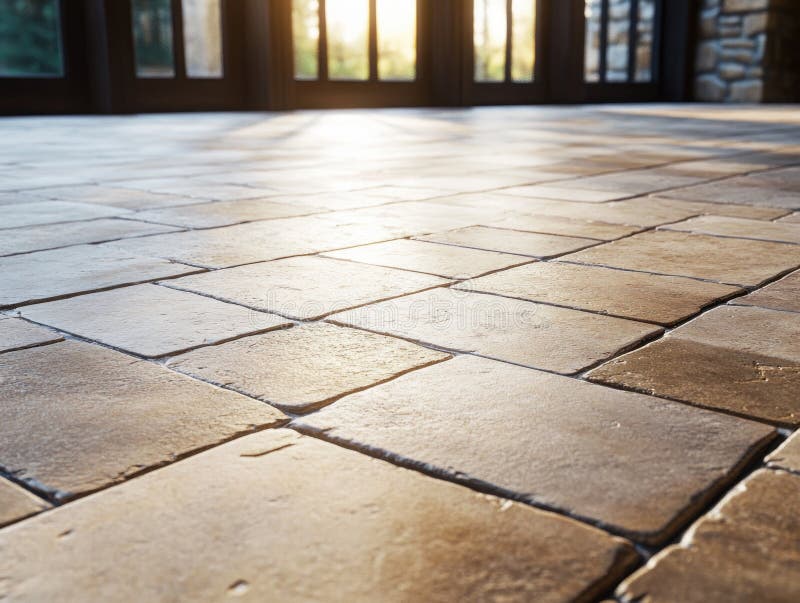 Grouting Repairs Elevating Tile Surfaces with Refined Textures, Bold ...