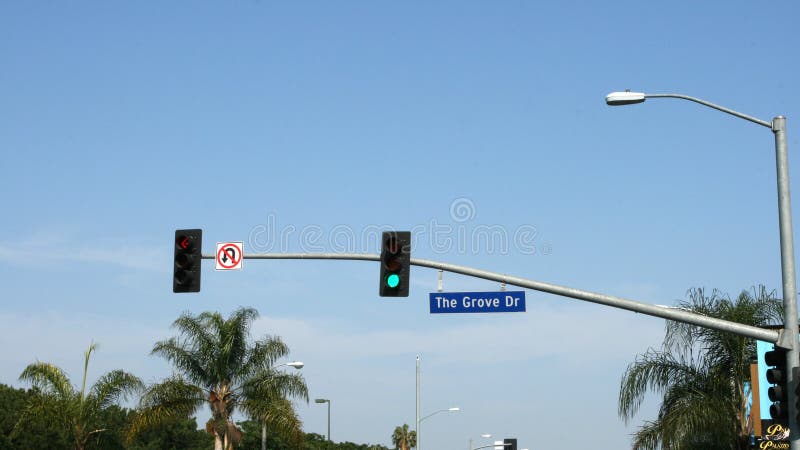 The Grove Drive stock image. Image of california, road - 4708829