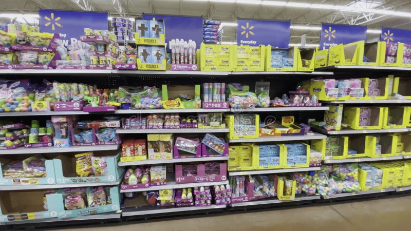 Walmart Retail Store Interior with People Covid-19 Delta Variant 2 ...