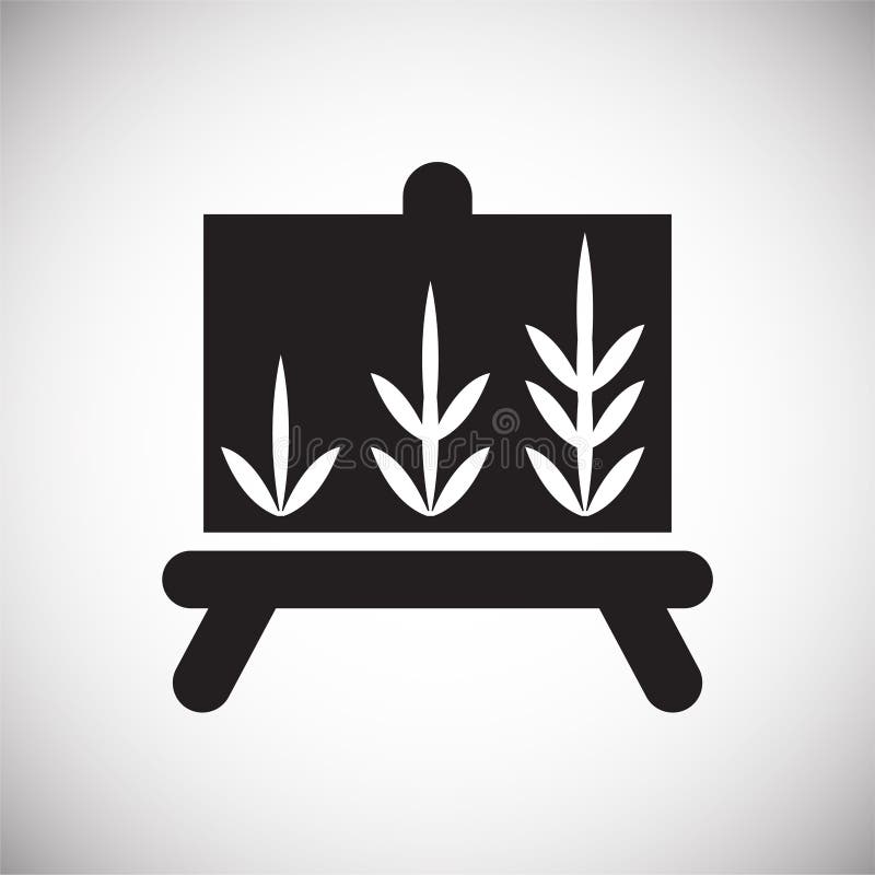 Grow Icon on White Background for Graphic and Web Design, Modern Simple ...