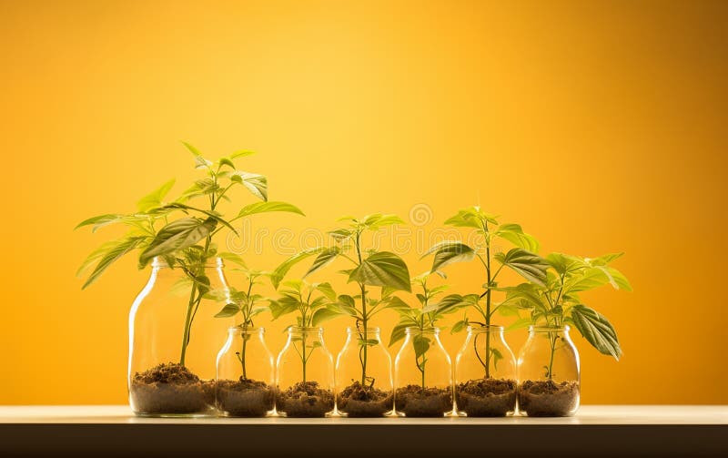 Grow Lights on a Transparent Background -Generative Ai Stock ...