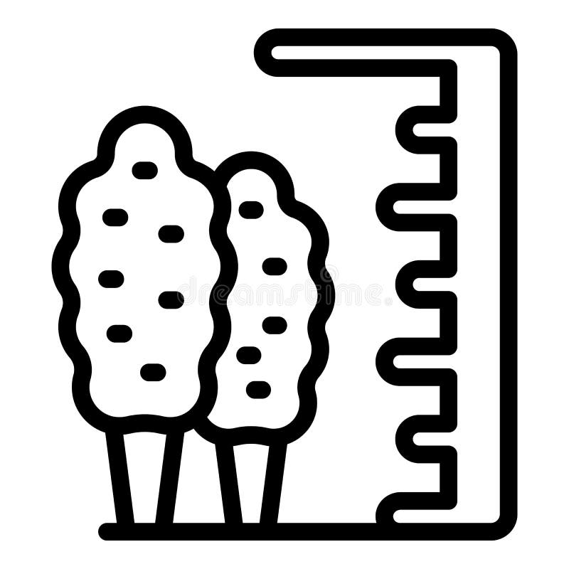 Grow Plant Control Icon Outline Vector Farmer Farm Stock Vector