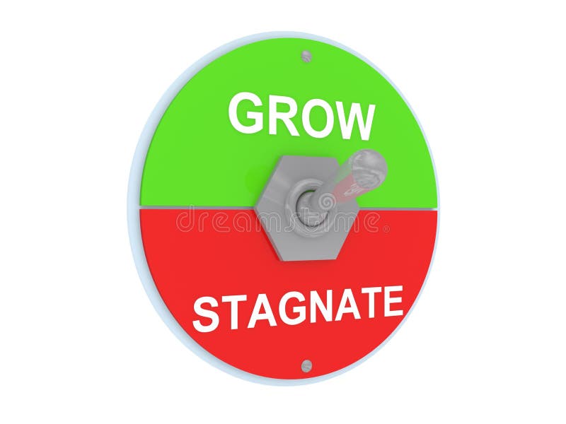 Progress asnd stagnation stock image. Image of improve - 45981373