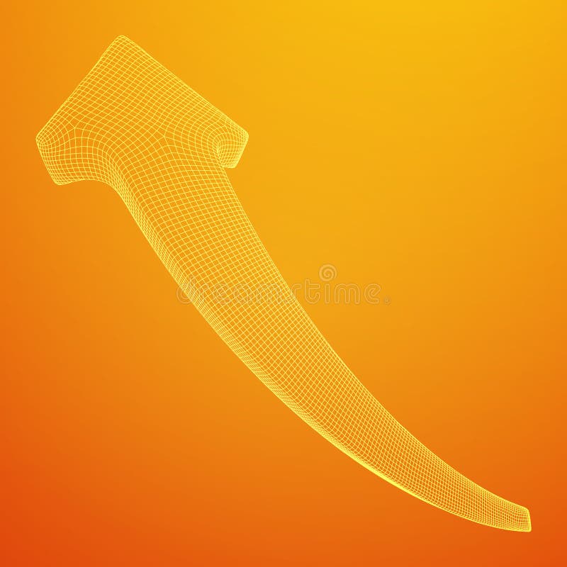 Growing arrow chart vector stock vector. Illustration of graphic ...