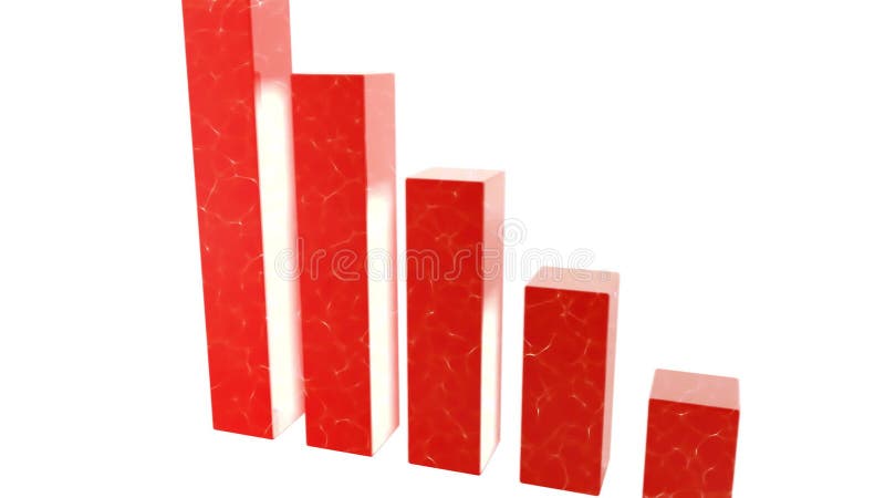 Growing bar chart stock video. Video of goal, finance - 40930887
