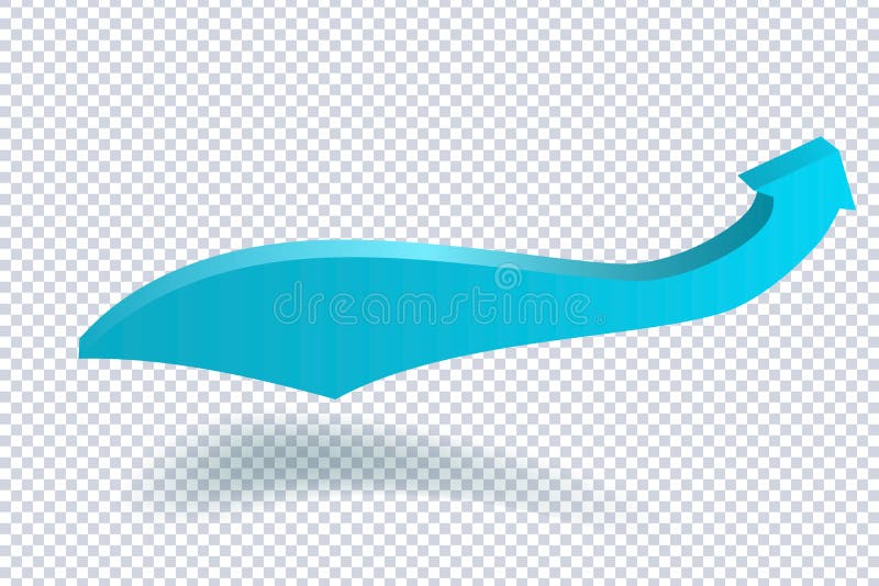 Growing Business 3d Green Arrow on Transparent Stock Vector ... Growing Business 3d Green Arrow on Transparent Stock Vector ...
