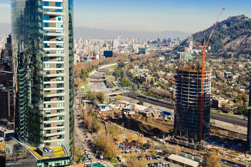 Growing city stock image. Image of modern, green, growing - 26405595