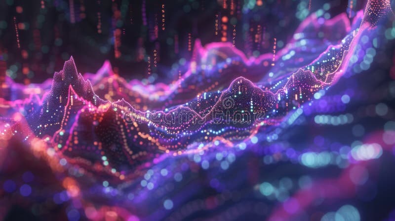 Growing Financial Graph Symbolizes Progress, Success, and Business ...