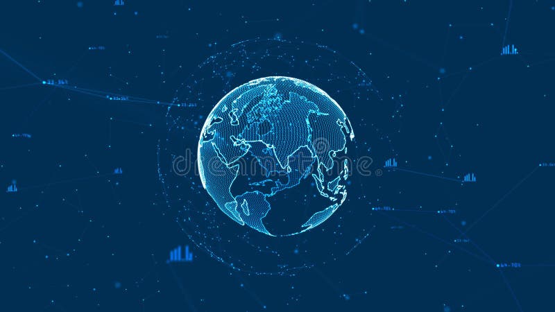 Growing Global Network and Data Connections Concept. Scientific ... Growing Global Network and Data Connections Concept. Scientific ...
