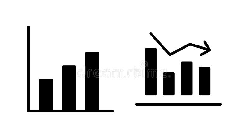 Growing Graph Icon . Chart Icon. Graph Icon Stock Vector - Illustration ...
