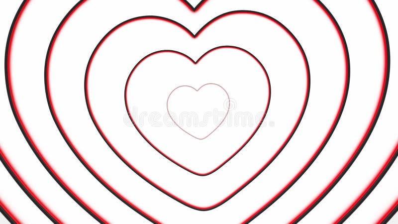 Growing hearts stock vector. Illustration of garden, flower - 7730533