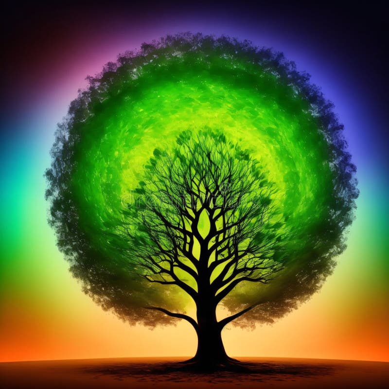 Growing Internet Startup , with Green Tree Growing from Network of Data ...