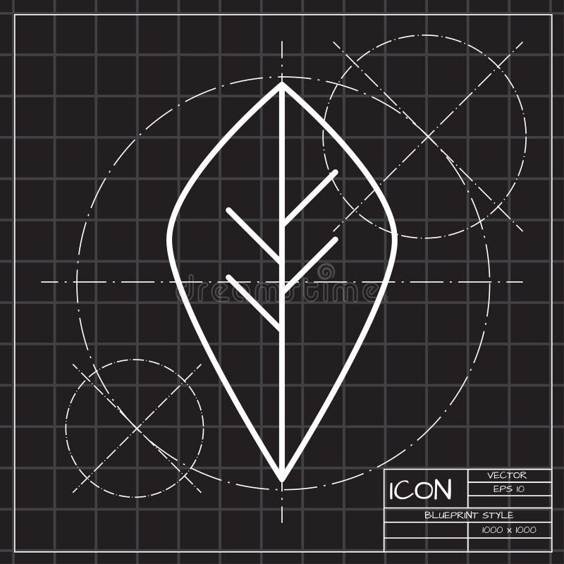 Growing Leaf Illustration. Nature and Ecology Vector Icon Stock ...