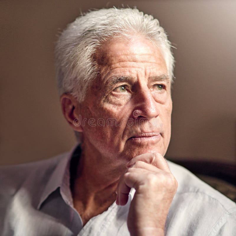 Growing Old Is A Privilege Denied To Many Shot Of A Senior Man Looking