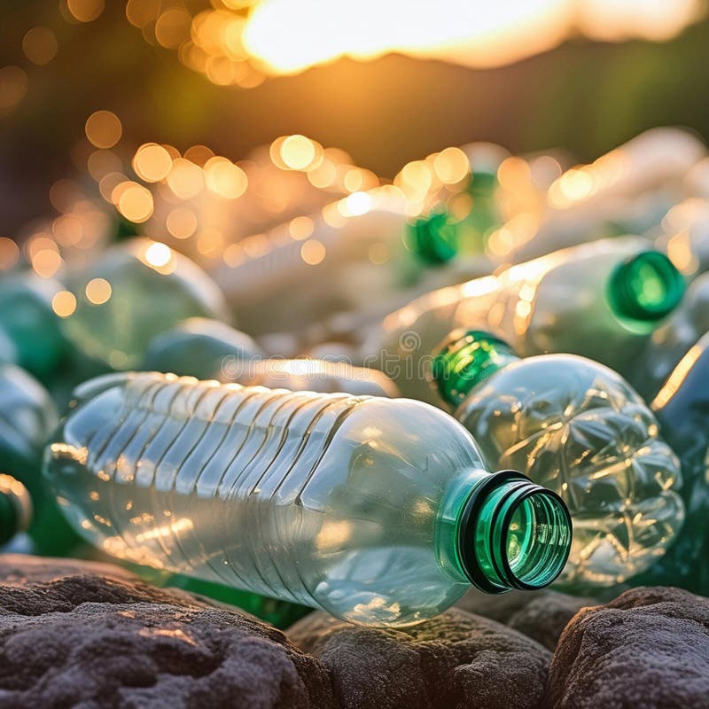 A Growing Pile of Empty Plastic Bottles Fills the Corner of the Park ...
