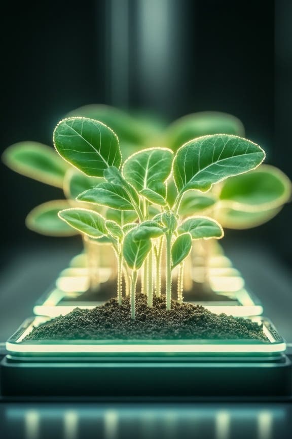Growing Plants with the Help of Artificial Intelligence and Smart Technology in a Modern Indoor ...