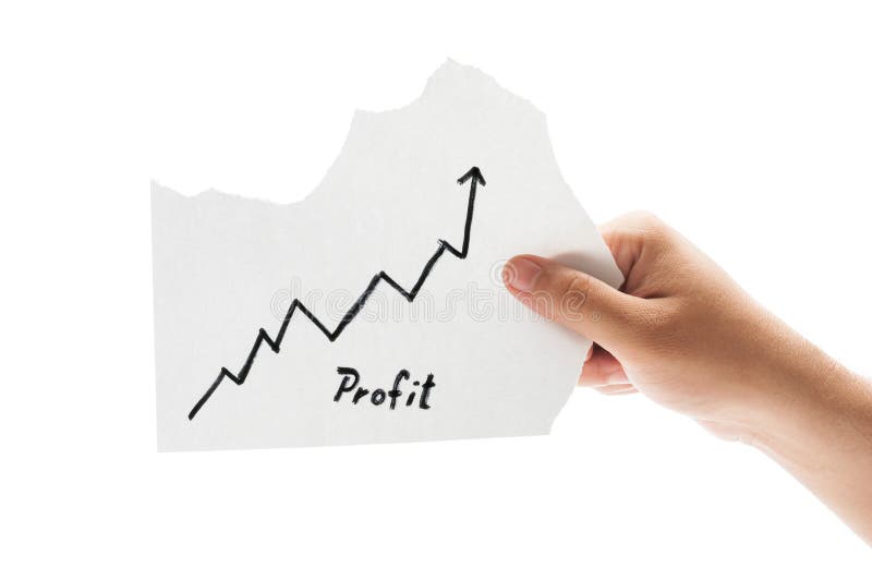 Decreasing Profit stock photo. Image of decrease, isolated - 11113194