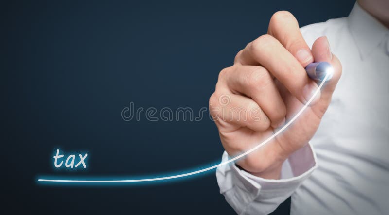 Growing Tax Concept,business Concept Stock Image - Image of dividend ...