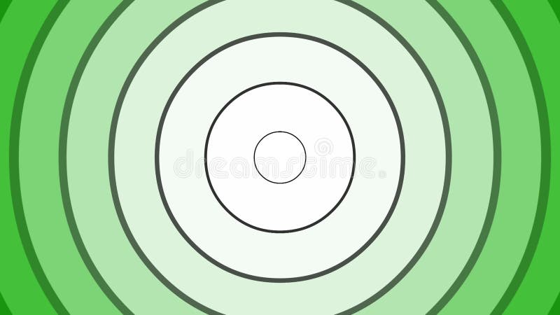 Growing White Circles Pattern Motion Graphics with Green Screen ...