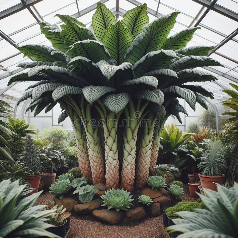 Grows with a Pyramidal Shape Wide at the Base and Narrowing Towa Stock ...