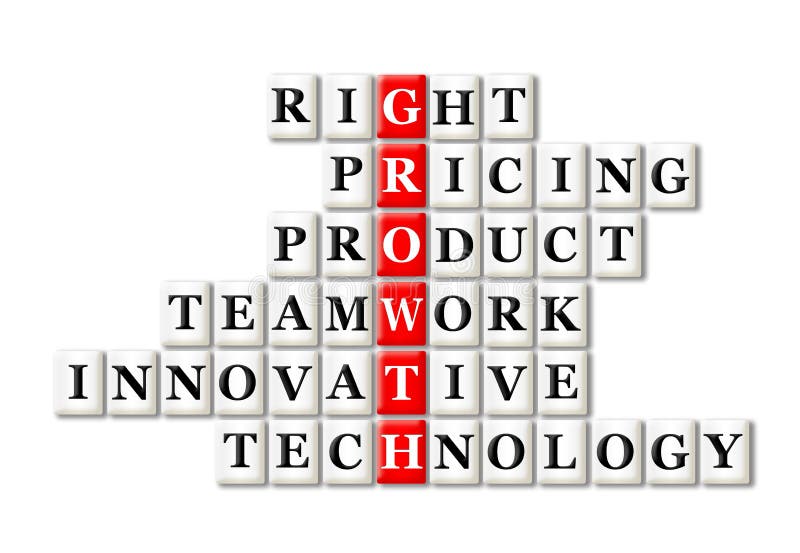 Growth stock illustration. Illustration of acronym, creativity - 32231165