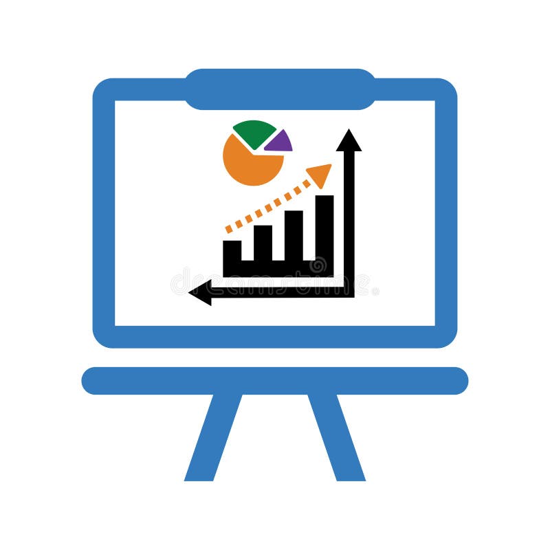 Growth, Analysis, Board Icon. Editable Vector Graphics Stock ...
