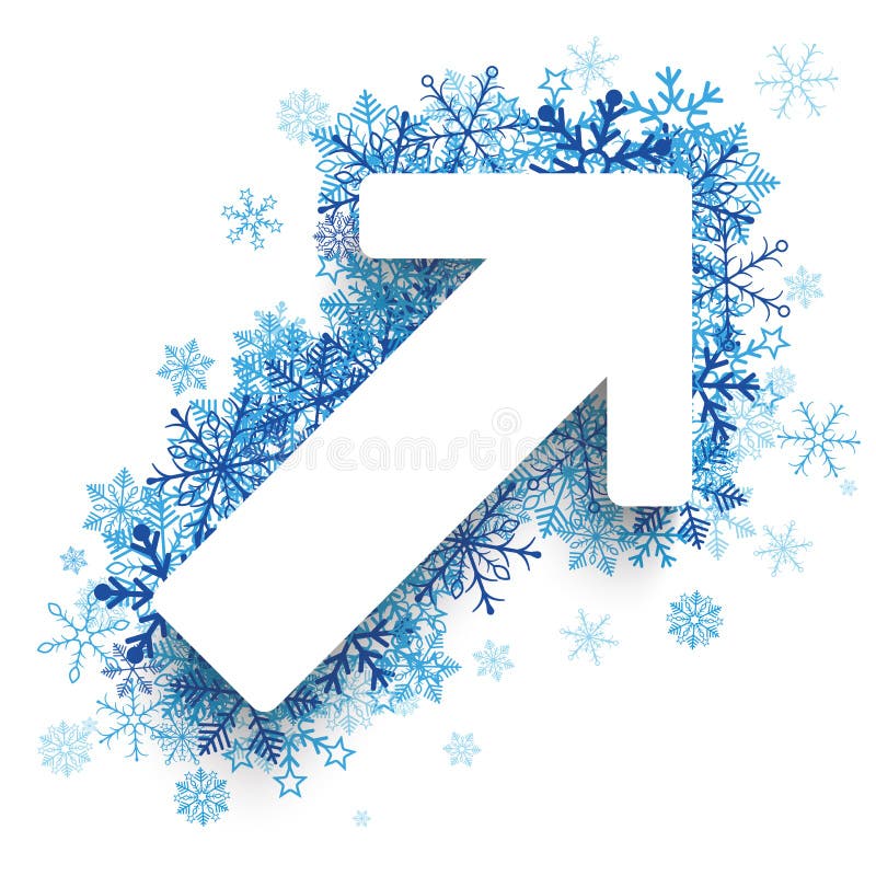 Blue Arrow Red Target stock illustration. Illustration of computer ...