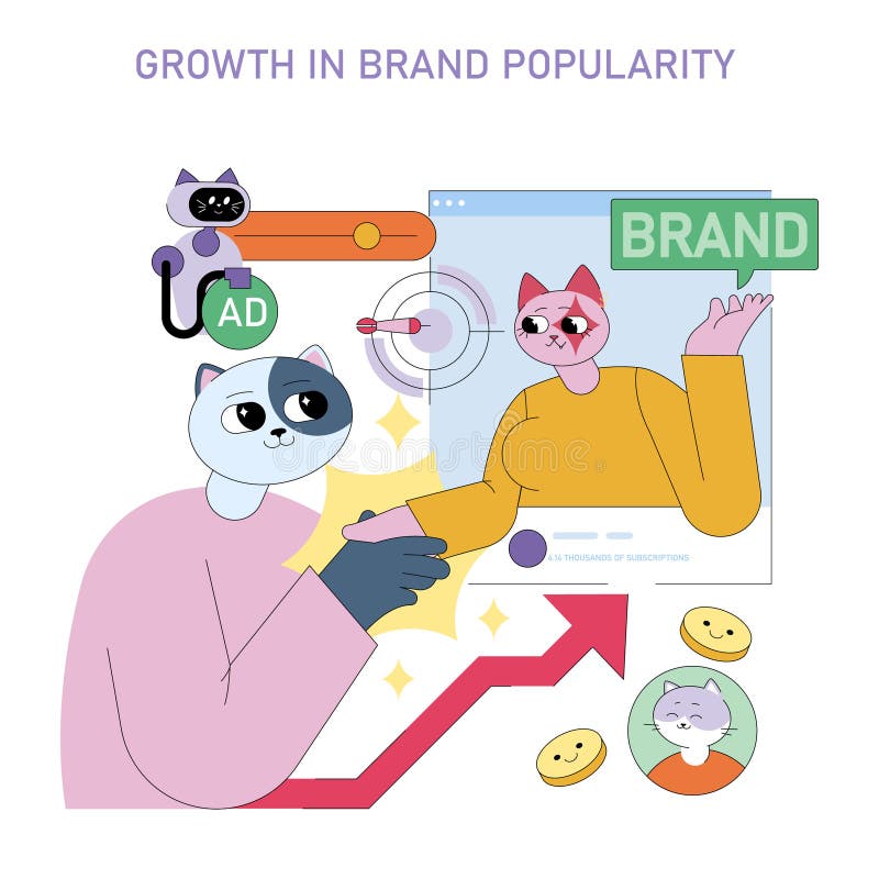 Business. Flat Vector Illustration Stock Vector - Illustration of ...