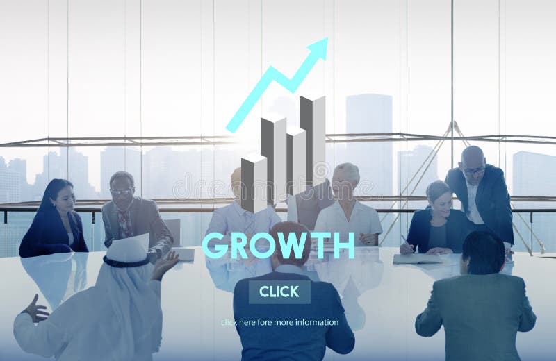 Growth Business Launch Success Improvement Concept Stock Image - Image ...