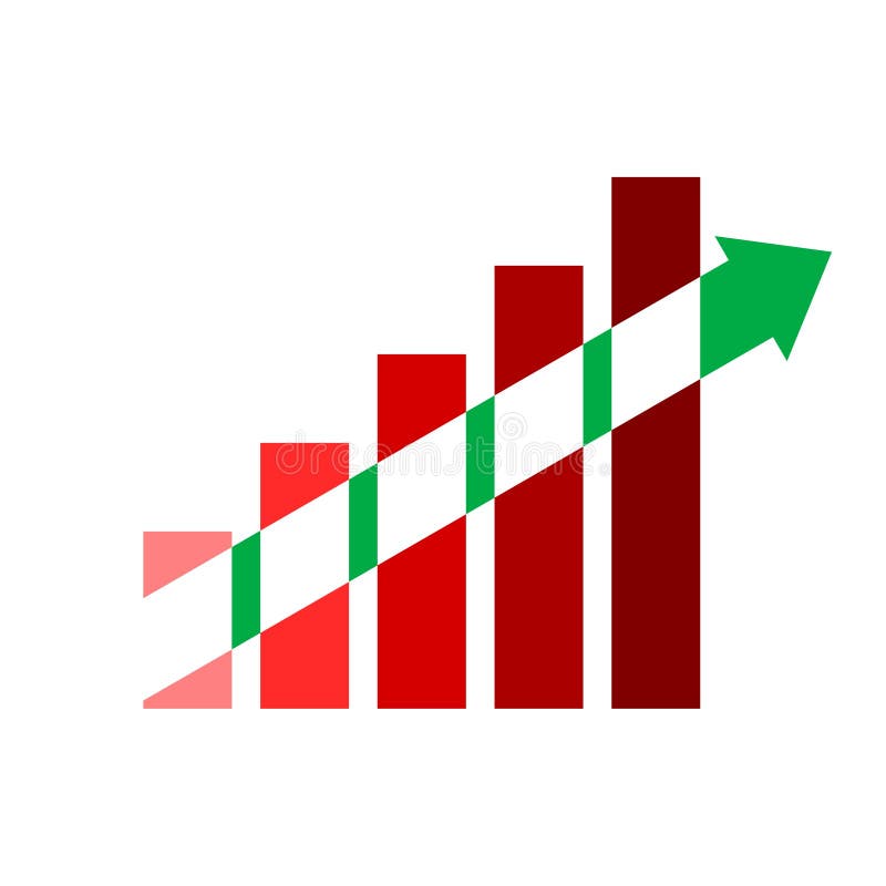 Growth chart stock vector. Illustration of human, concept - 168979937