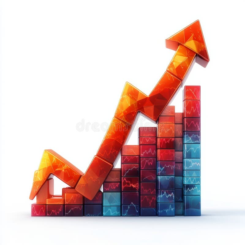 Growth Chart stock illustration. Illustration of strategy - 336872273