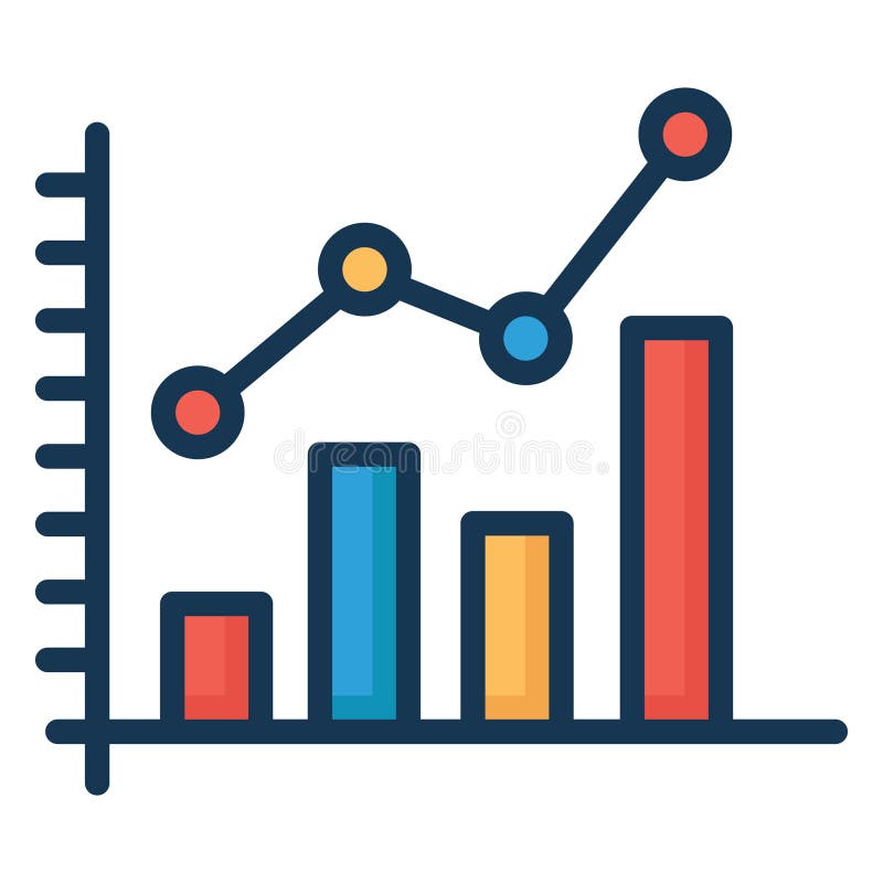 Bar Chart Isolated Isolated Vector Icon Easily Editable Easily Editable ...