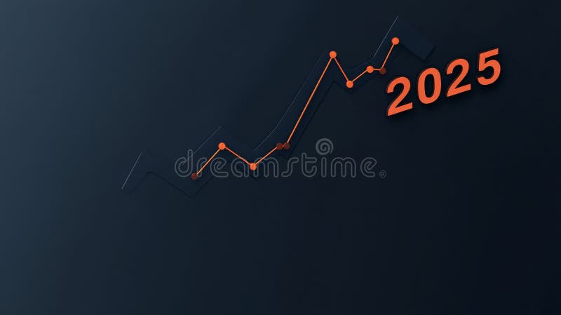 Growth Chart 2025 Progress Success Future Ambition 2025 Goals ...