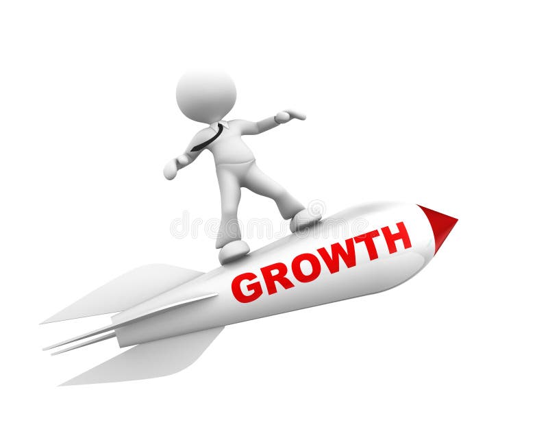 Growth stock illustration. Illustration of company, human - 37670834