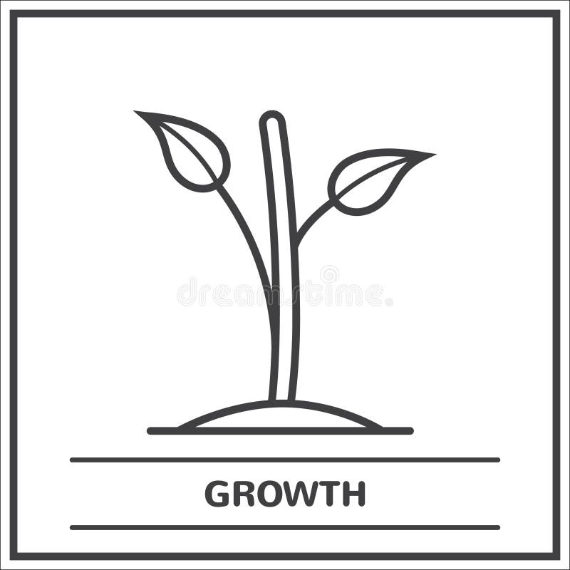 Growth Concept. Vector Illustration Decorative Design Stock Vector ...