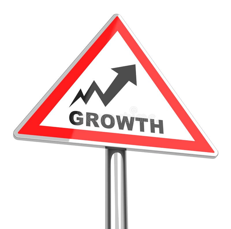 The growth stock illustration. Illustration of rise, achievement - 48766569
