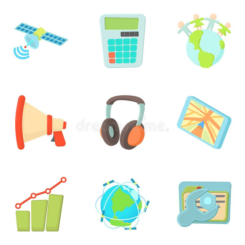 Growth of Data Analytic Icons Set, Cartoon Style Stock Vector ... Growth of Data Analytic Icons Set, Cartoon Style Stock Vector ...
